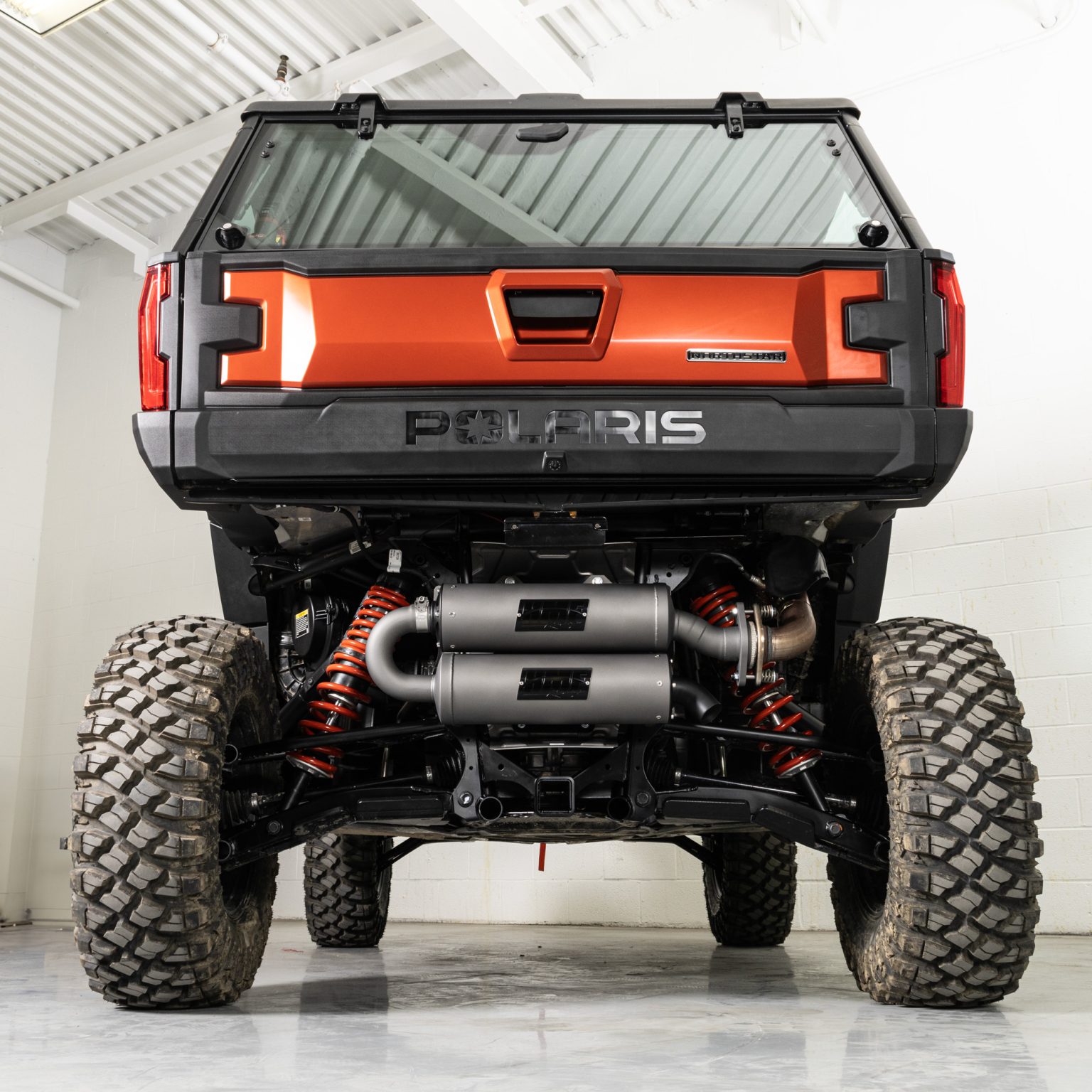 HMF EXHAUST FOR POLARIS XPEDITION - Blowout sale!